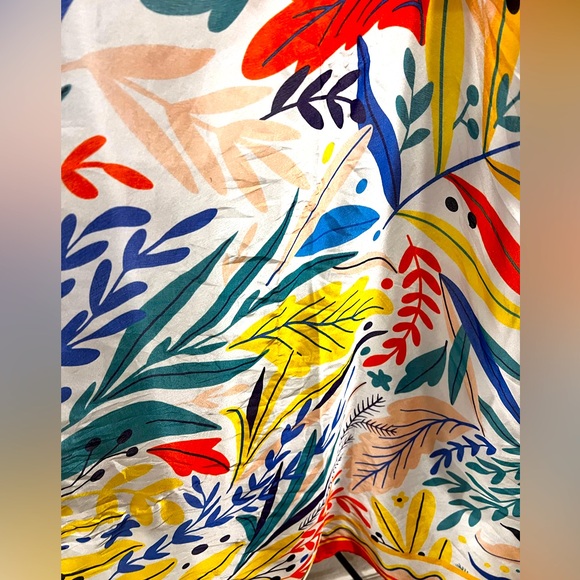 Jessica Simpson | Accessories | Jessica Simpson Scarf Colorful Flower ...